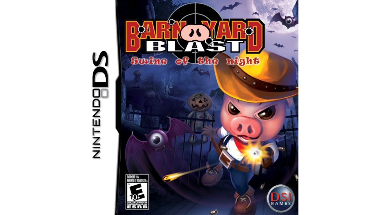 Nintendo DS - Barnyard Blast: Swine of the Night 'Intro & Stage #01 ...