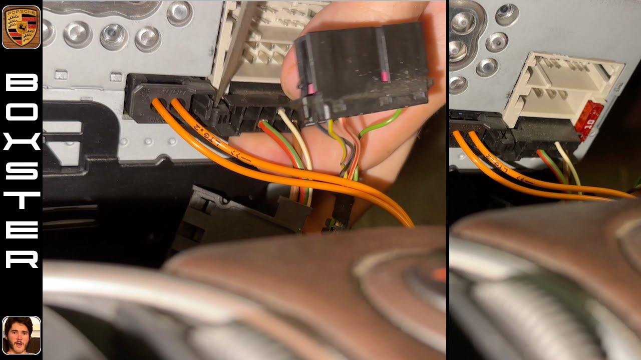 Stuck Connector | Head Unit | Porsche Boxster (987.1 and 987.2) (2005 ...