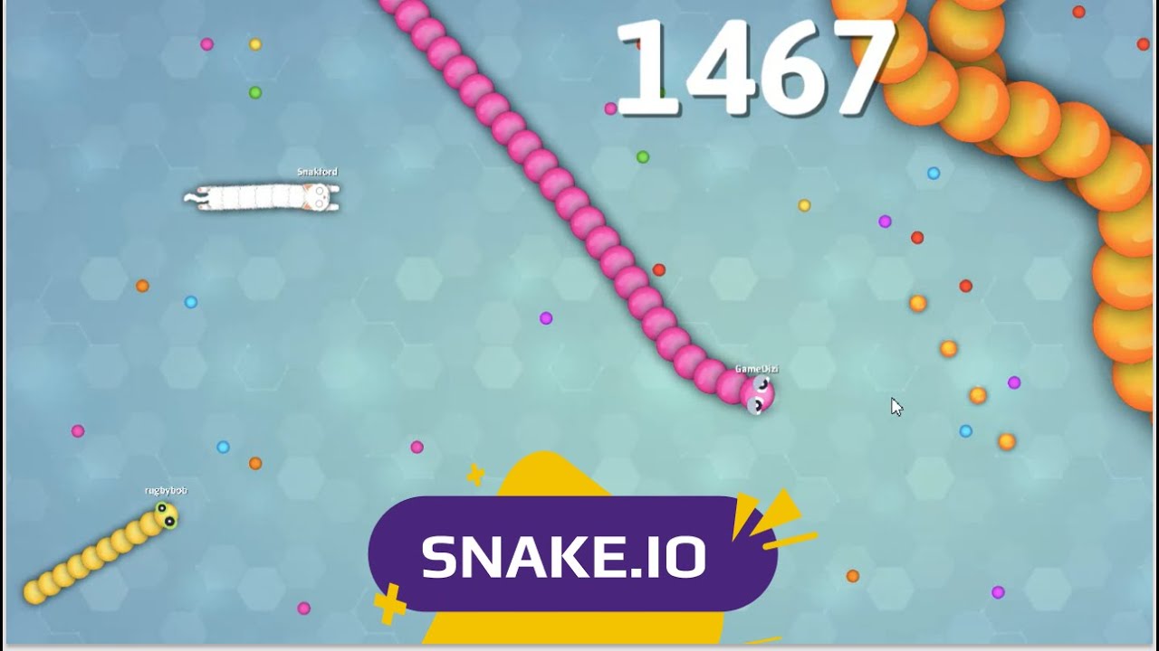 Snake.io Game Review - YouTube