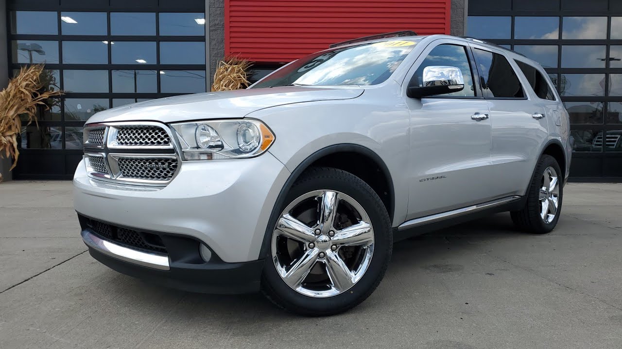 2011 Dodge Durango Citadel AWD - YouTube