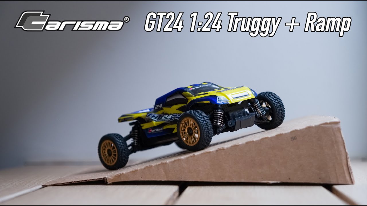 Carisma GT24/GT24B/GT24TR: Let's jump the 1:24 truck a little bit ...