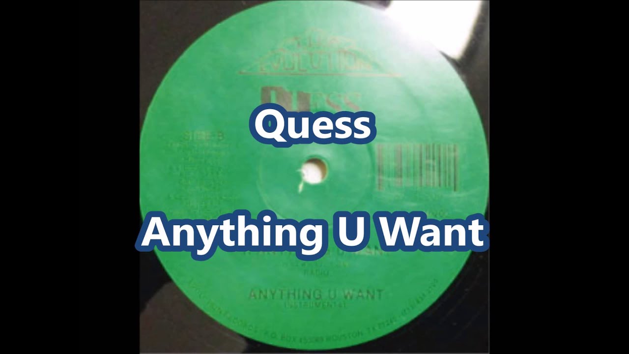 Quess - Anything U Want - YouTube