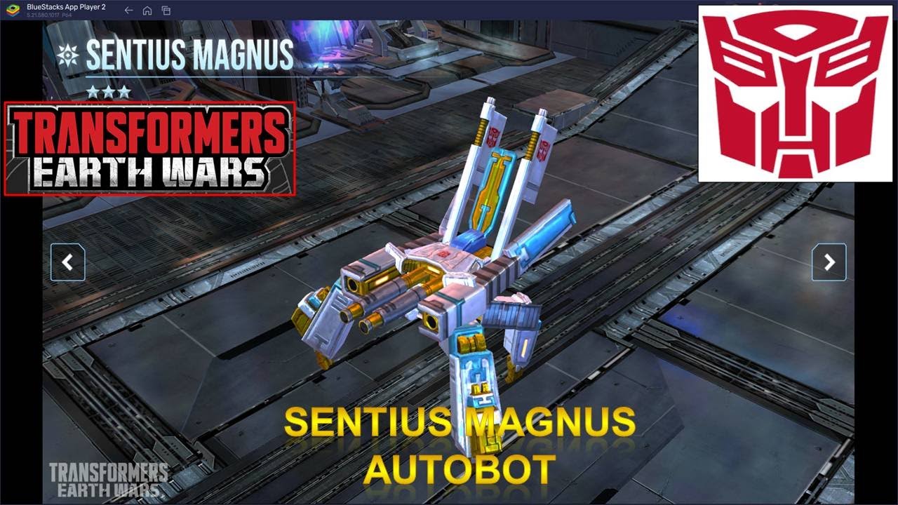 Transformers Earth Wars - Unlock Autobot SENTIUS MAGNIS (3 STAR) and ...