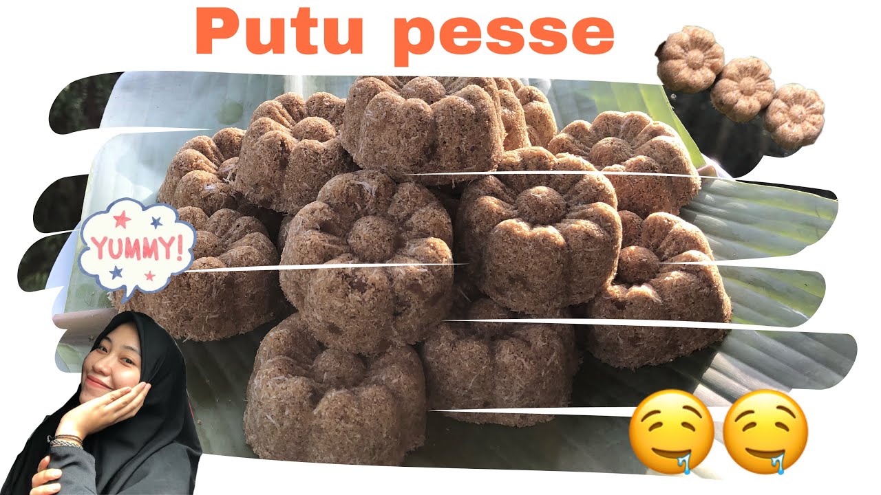 Resep kue putu pesse khas bugis - YouTube