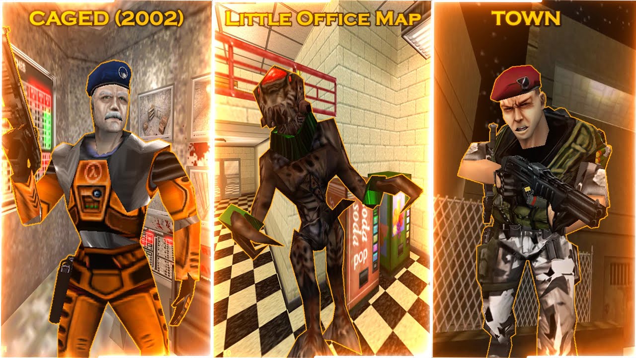 [Short Half Life Maps - CAGED Beta (2002), Little Office Map and Town ...