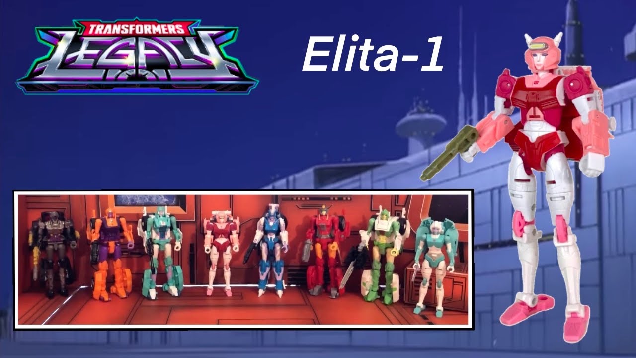 Legacy Elita-1 and Female Autobots - Chromia, Firestar, Moonracer ...
