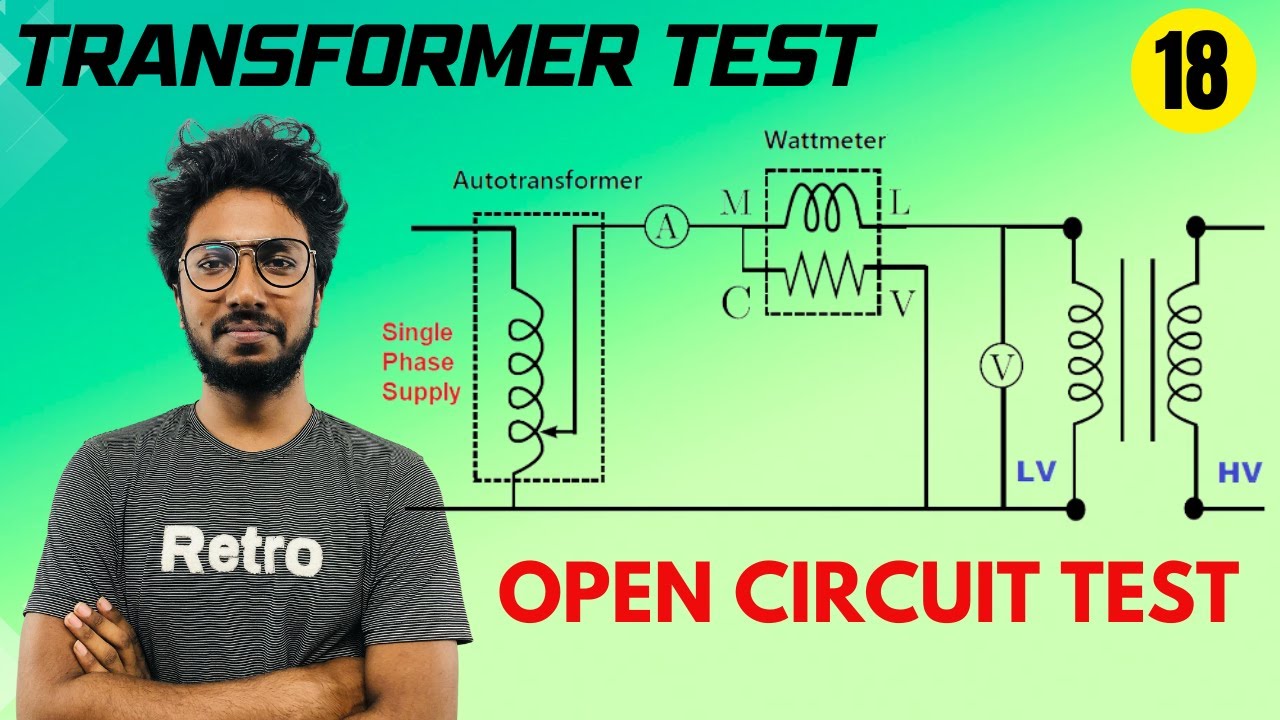 Open Circuit Test in Transformer || ( O.C.T ) || Homemade Lessons || by ...
