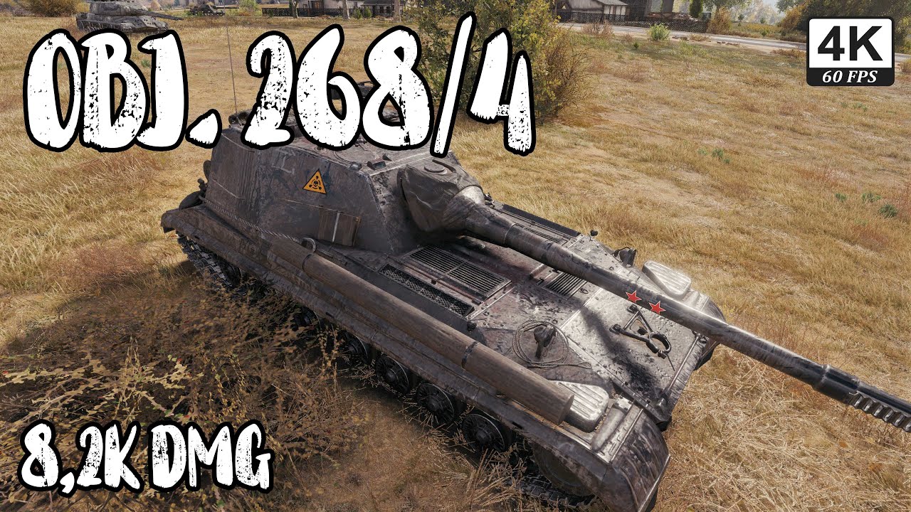 World of Tanks Obj. 268/4 [ 8,2K Damage ] - YouTube
