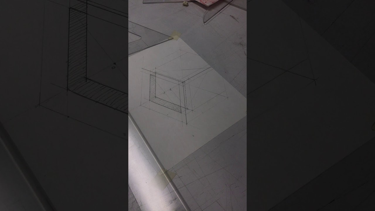 Plano isométrico de pirámide cortada - YouTube