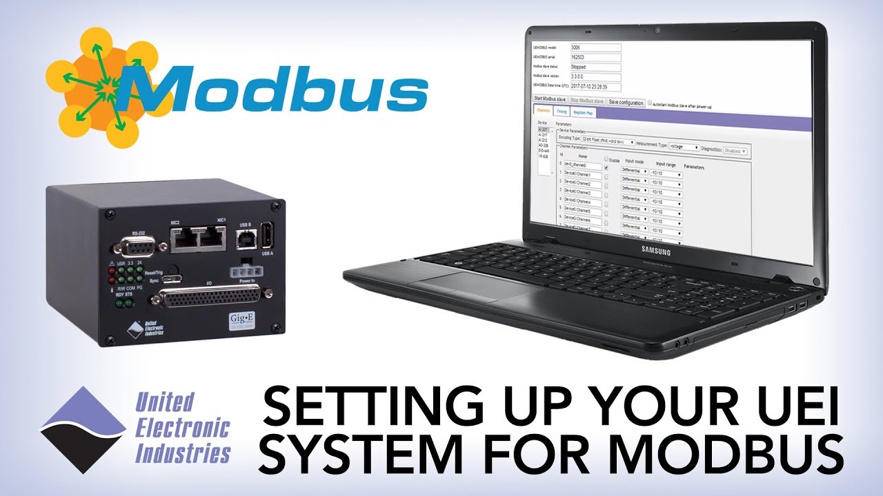 Setting Up Your UEI System For Modbus - YouTube