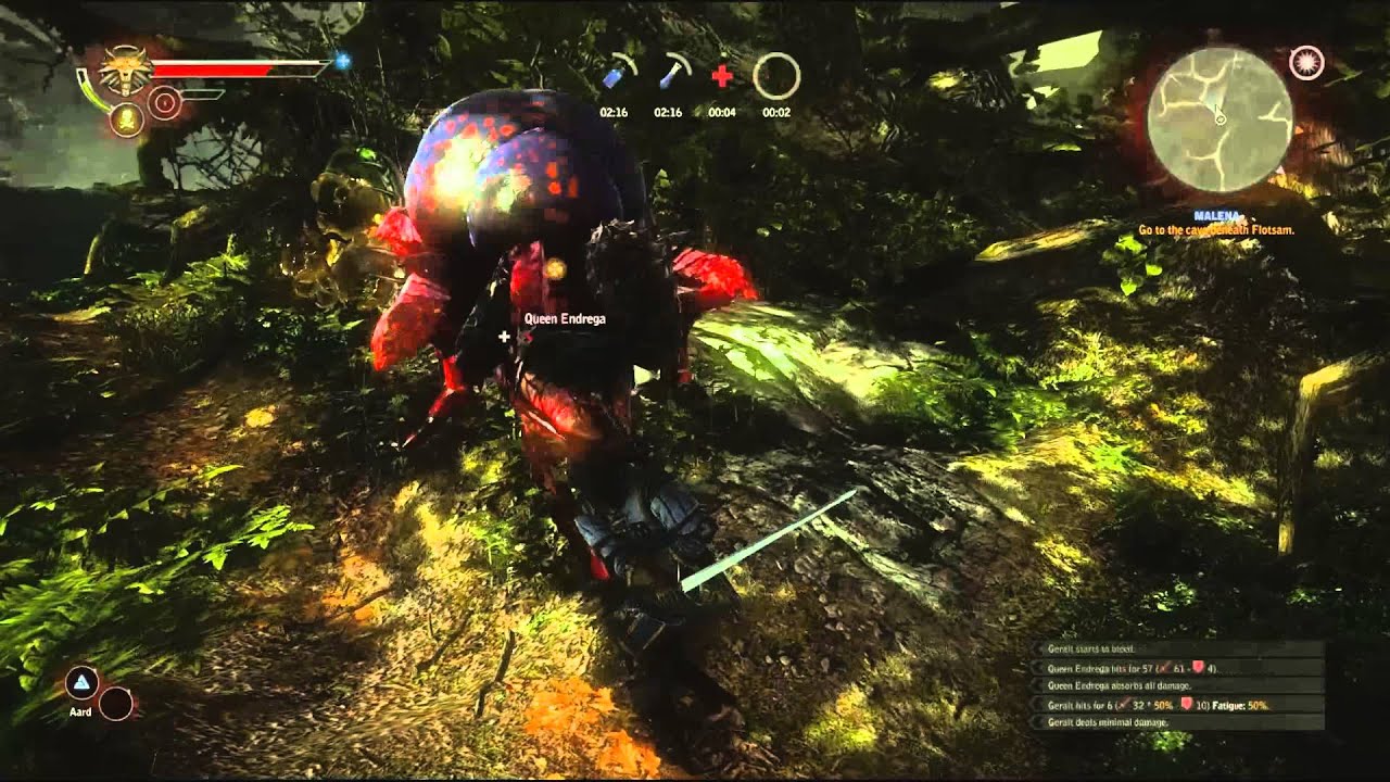 Playing: The Witcher 2 Enhanced Edition - Part 22 - Enormous Endrega ...