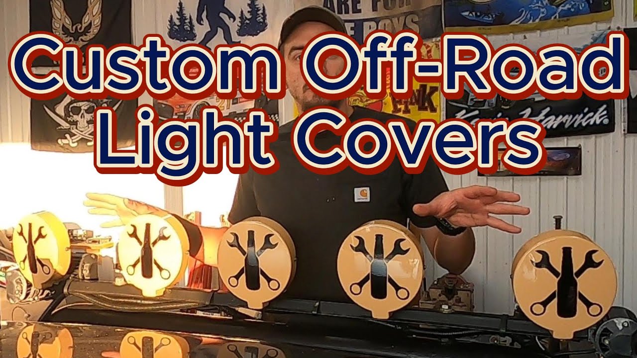 CUSTOM Off-Road Light Covers, Carlisle Truck Nationals Prep Part 1 ...