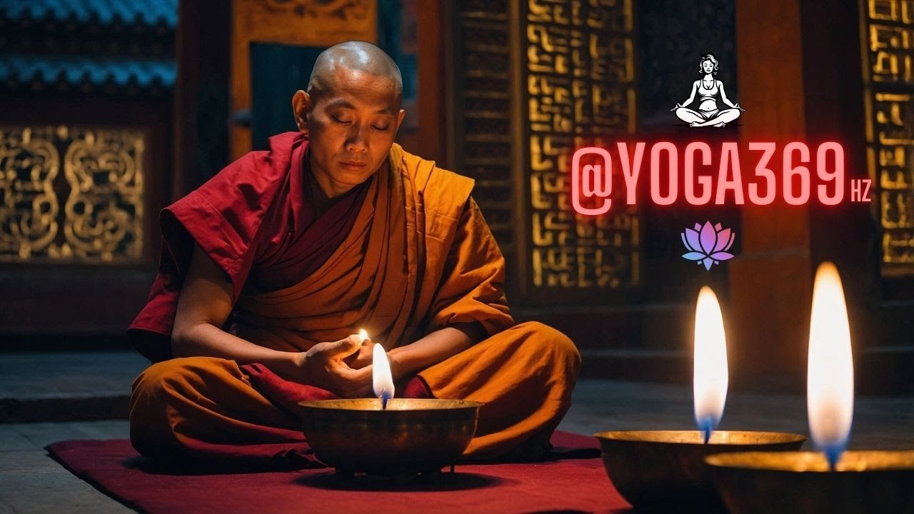 Harmonic Meditation with Temple Monk~44 take a deep breath & focus your ...