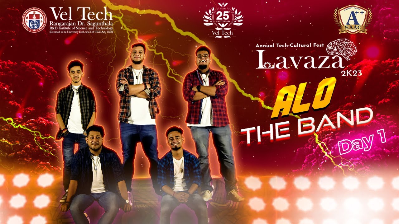 Vel Tech Lavaza 2k23 | 𝐀𝐥𝐨 𝐓𝐡𝐞 𝐁𝐚𝐧𝐝 | Day 1 (09/02/2023) - YouTube