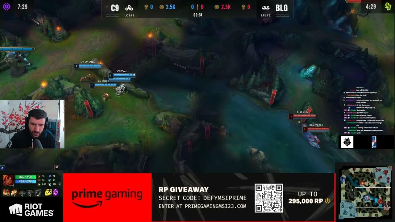 C9 vs BLG - Day 9 - Bracket Stage - MSI G2 Official #MSI2023 Co-Stream - YamatoCannon VOD # ...