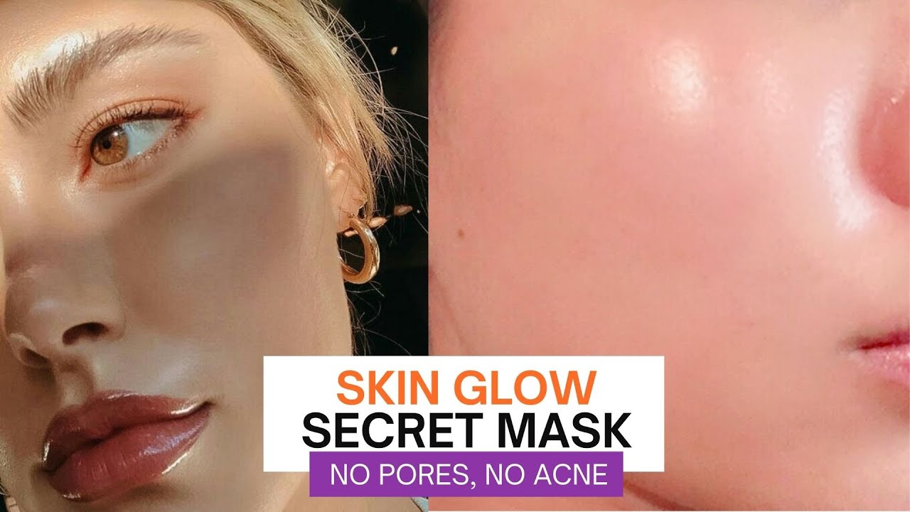 Instant GLASS Skin Facial Mask At Home | Get Prefect Flawless skin In 2 ...