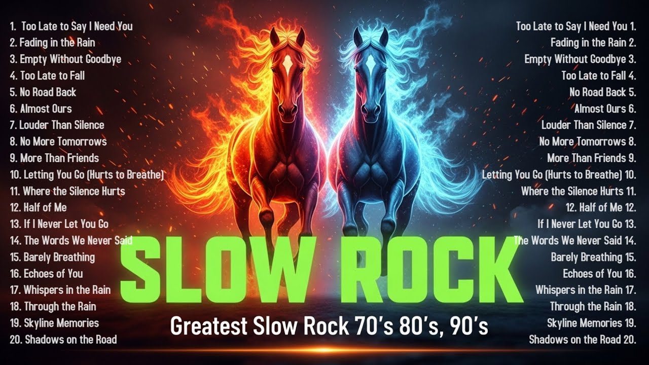 Greatest Slow Rock 70’s 80’s 90’s | Classic Rock Ballads Full Album ...