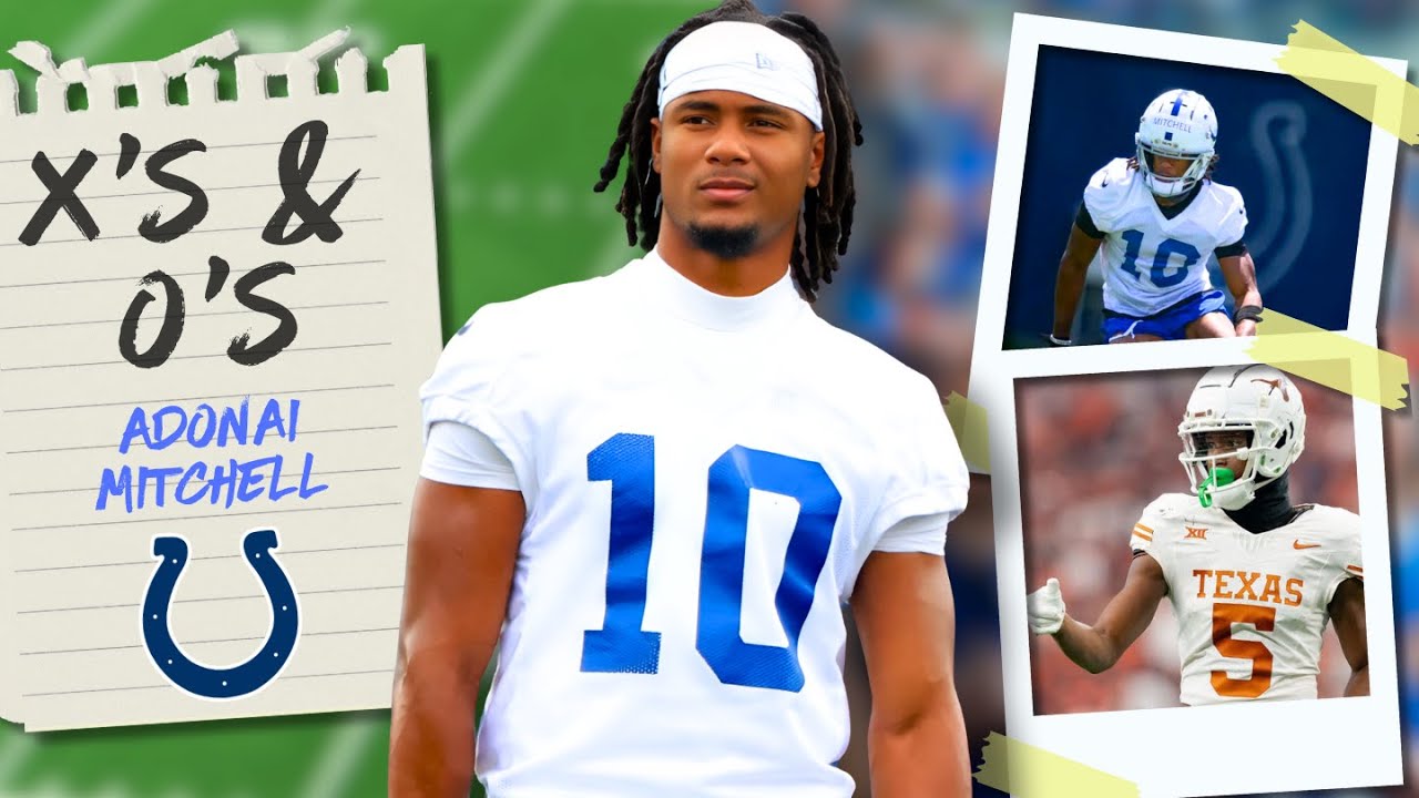 Indianapolis Colts' receiver Adonai Mitchell is the STEAL of the draft ...