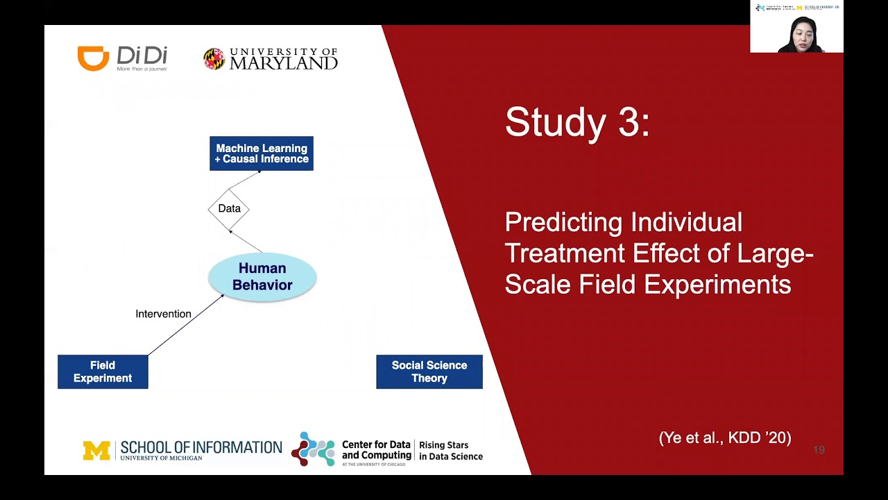 Teng Ye - Promoting Worker Performance with Human-Centered Data Science - YouTube