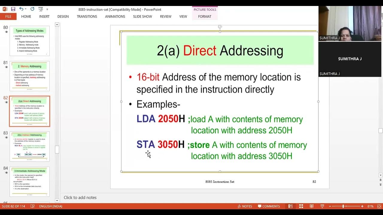 Addressing modes - YouTube