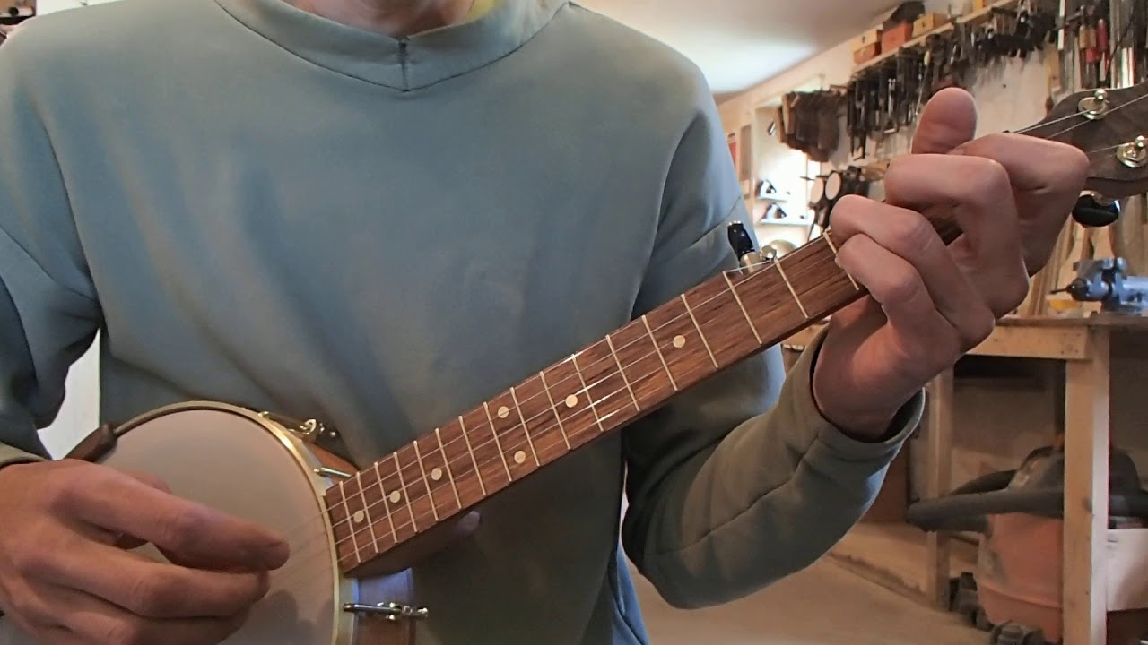 11" cherry A scale banjo demo, Zach Hoyt #151 - YouTube