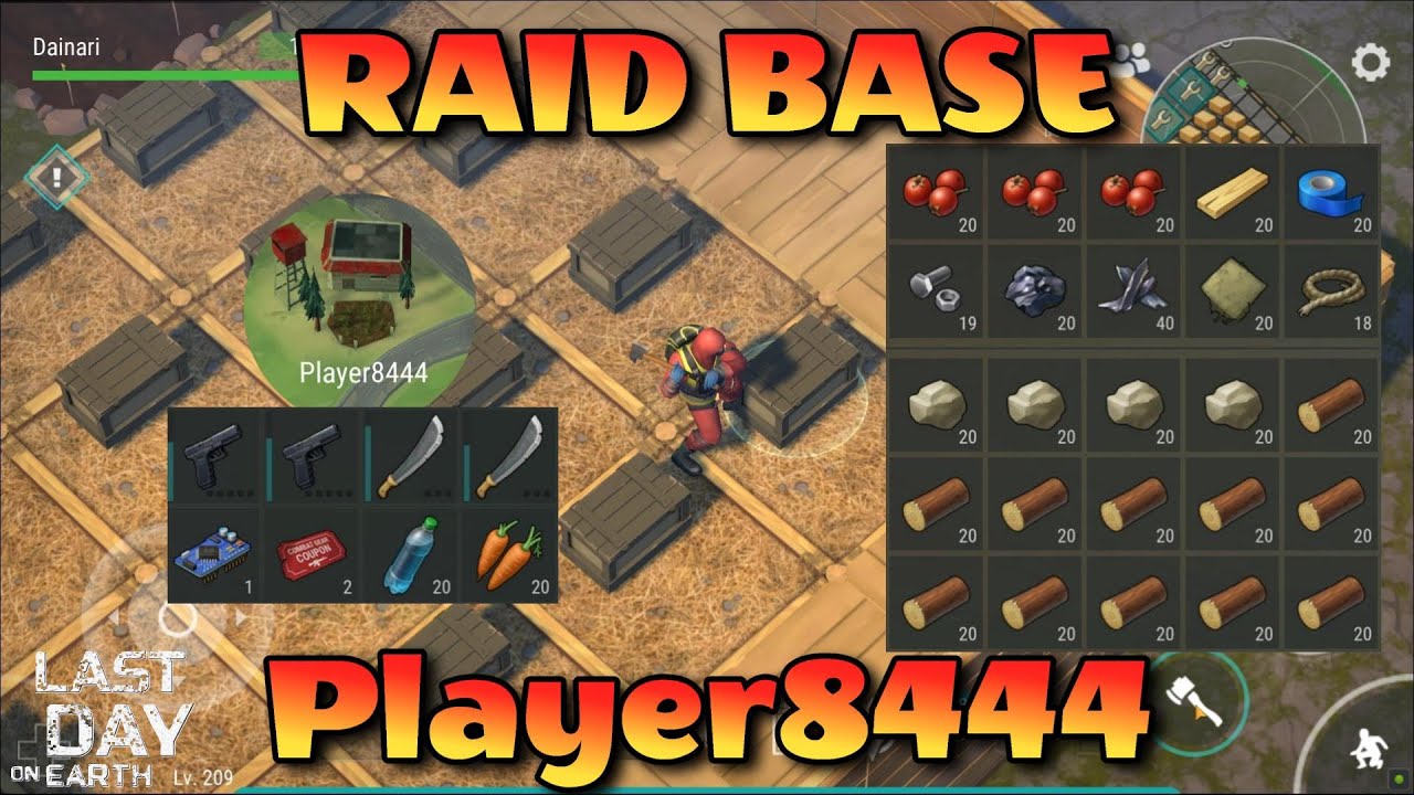 LDOE Raid Base Player8444 - YouTube
