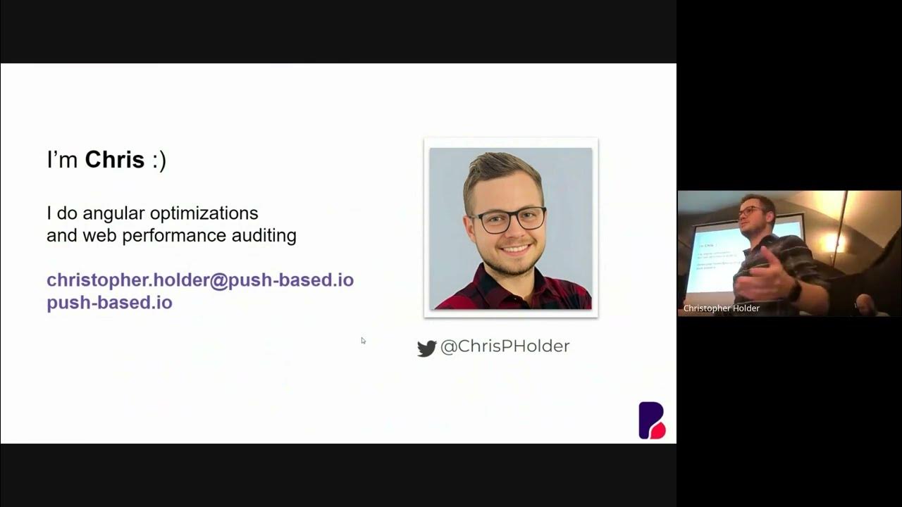 Christopher Holder | Push-Based - Managing design systems with Storybook and Angular | ngBeer ...