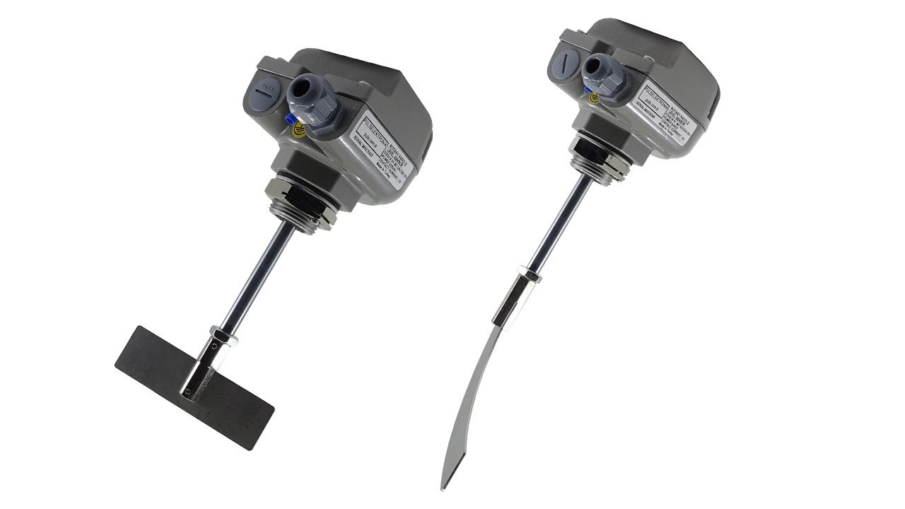 Motorlu Seviye Sensörü - Rotary Paddle Type Level Sensor - YouTube