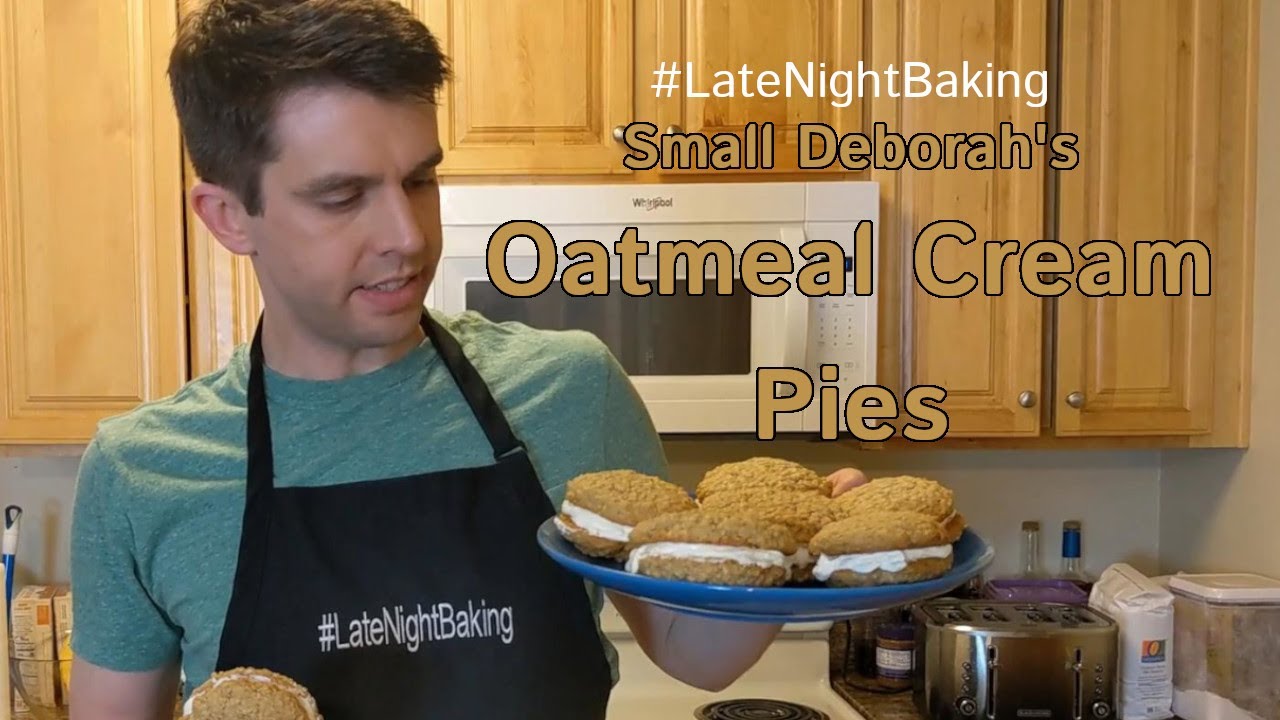 #LateNightBaking - Small Deborah’s Oatmeal Cream Pies - YouTube