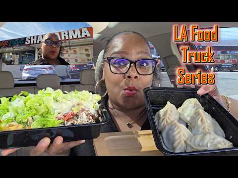 TRYING FOOD TRUCKS IN LA : NAVAT HALAL SHAWARMA