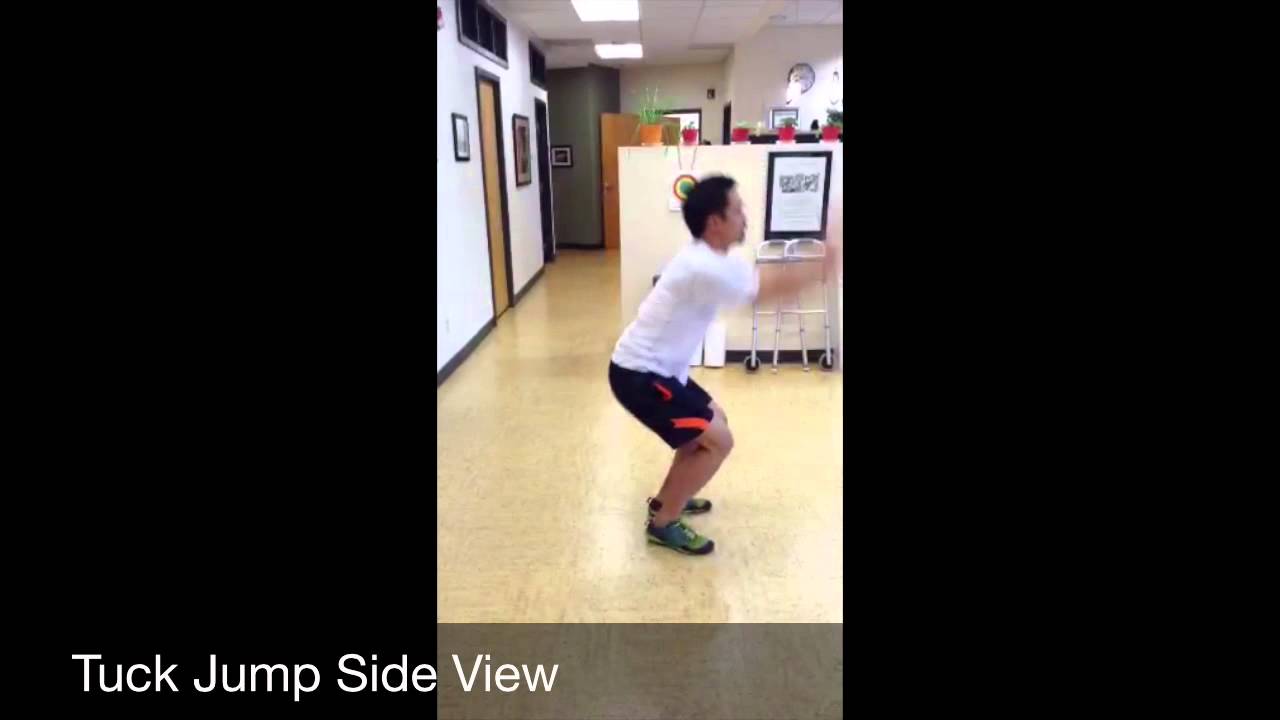 10 Second Tuck Jump Assessment - YouTube