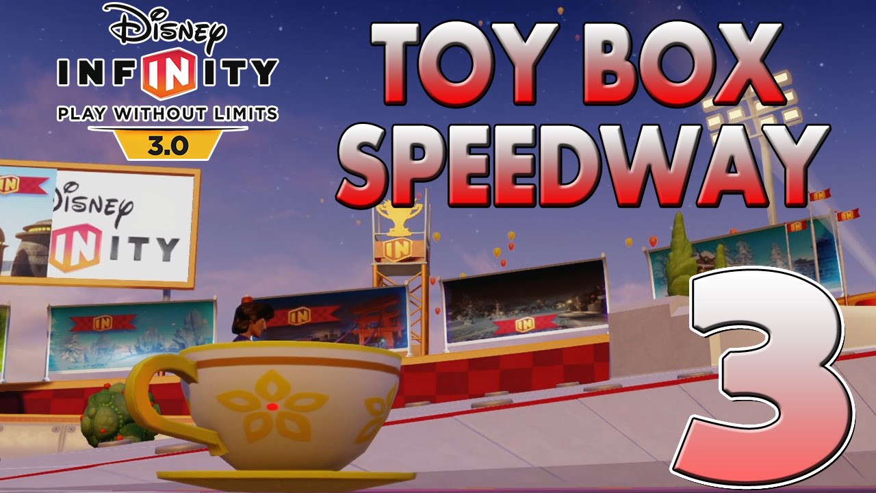 DISNEY INFINITY 3.0 - Toy Box Speedway #03 Aladdin in der Tasse - YouTube
