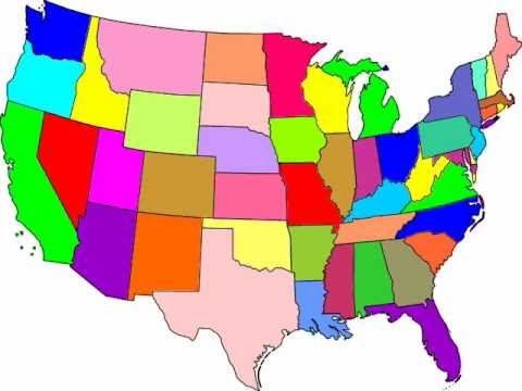 50 States Rap - YouTube