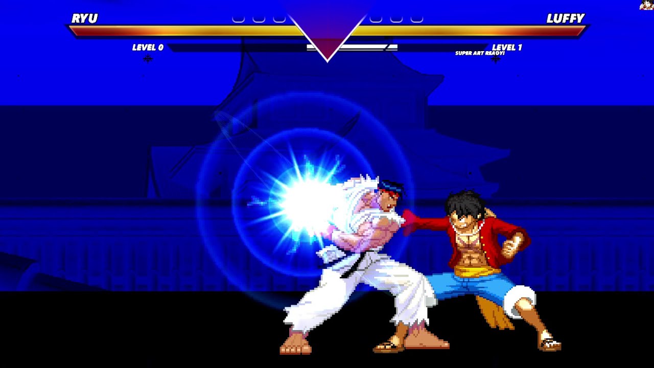 RYU vs LUFFY (One Piece) - Must See EXTREME EPIC Fights! - YouTube