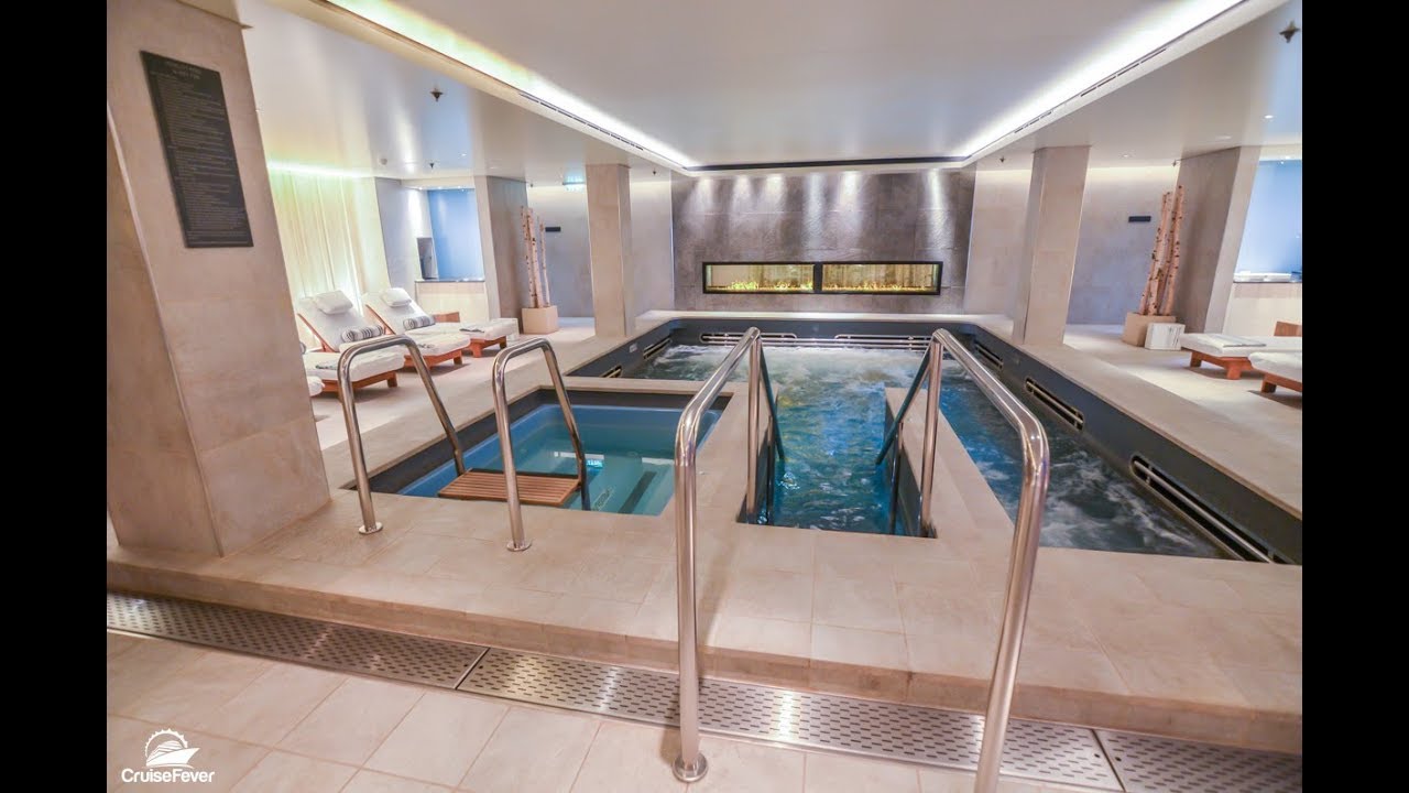 Viking Sky Spa and Fitness Center: Thermal Suite Tour - YouTube