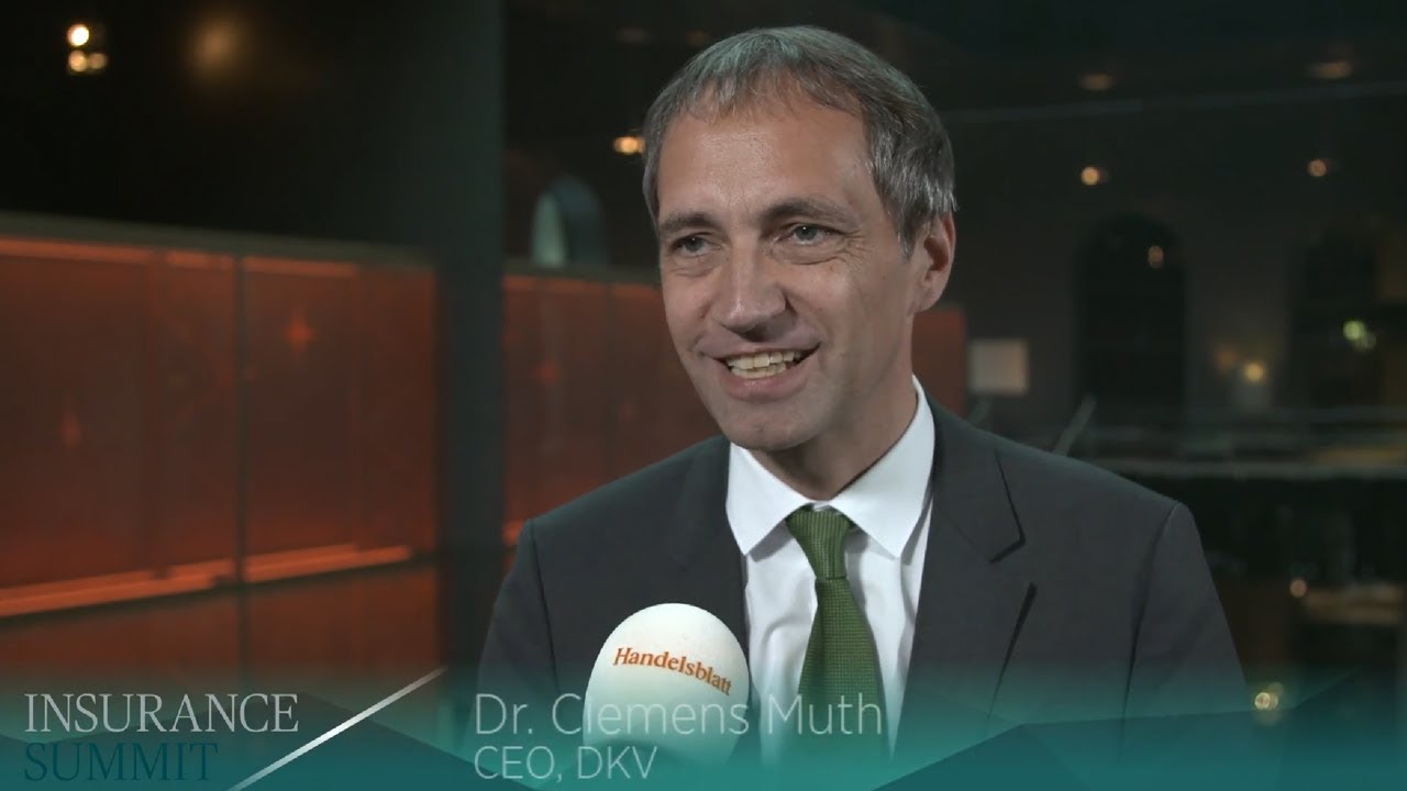 Interview mit Dr. Clemens Muth (DKV) | Handelsblatt Insurance Summit ...