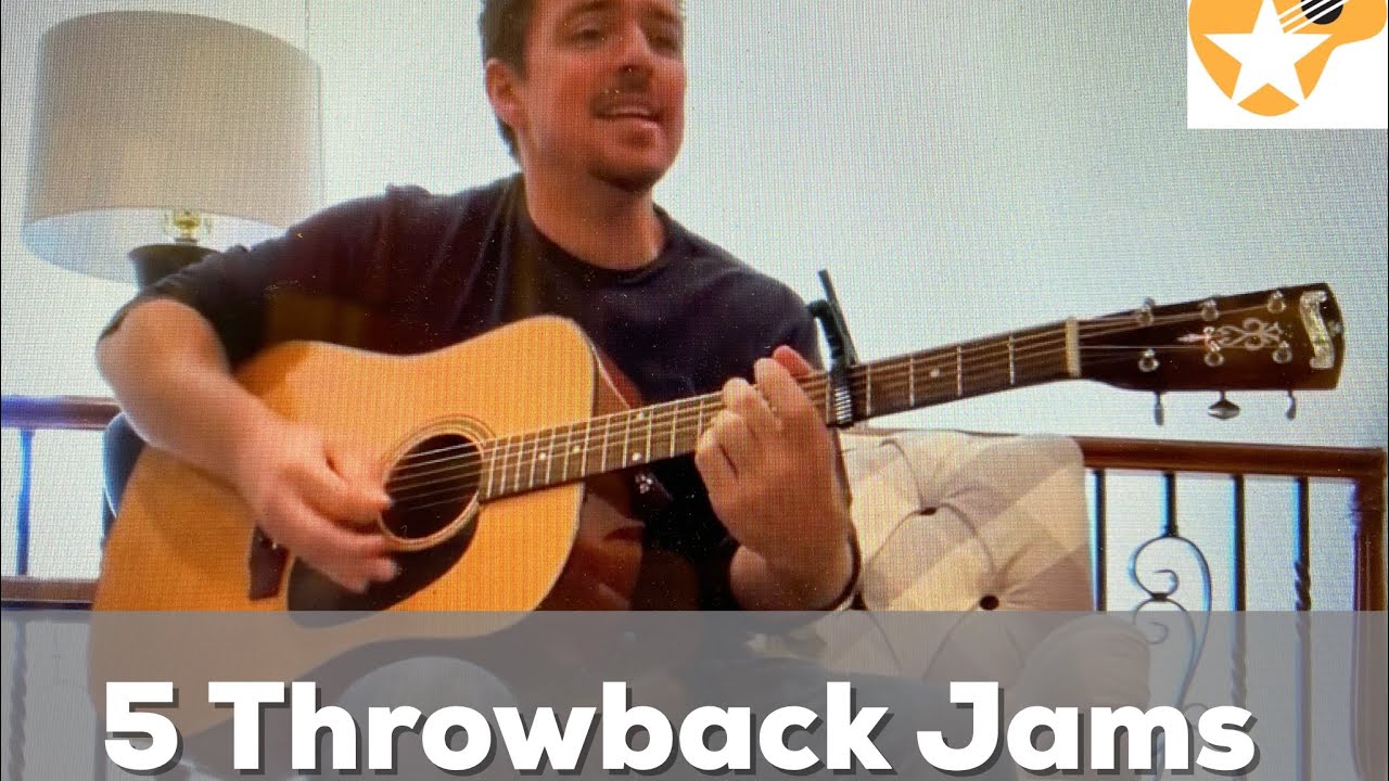 5 Throwback Acoustic Jams | Country Song Teacher - YouTube