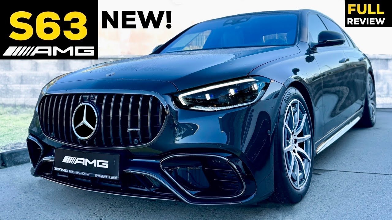 2024 MERCEDES AMG S63 800hp BRUTAL Sedan NEW V8 Sound FULL Review ...