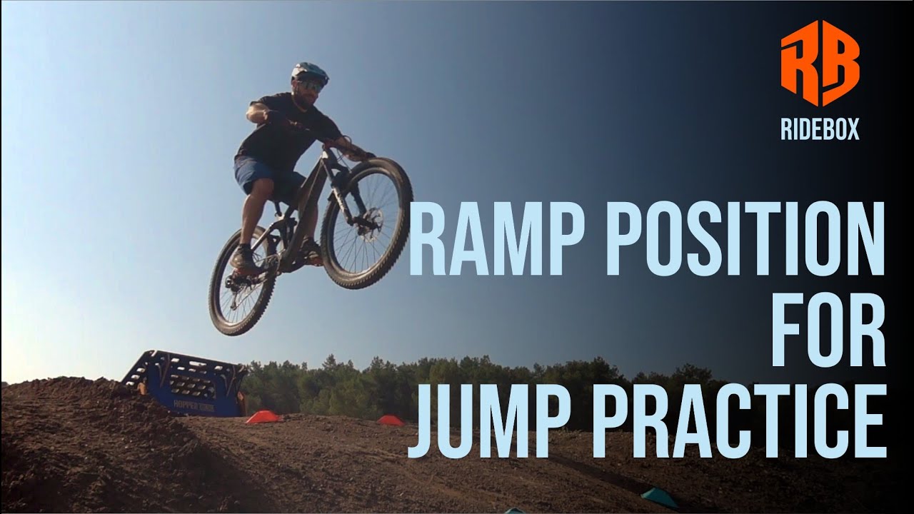 MTB Skills: how to place your ramp for jump practice - YouTube