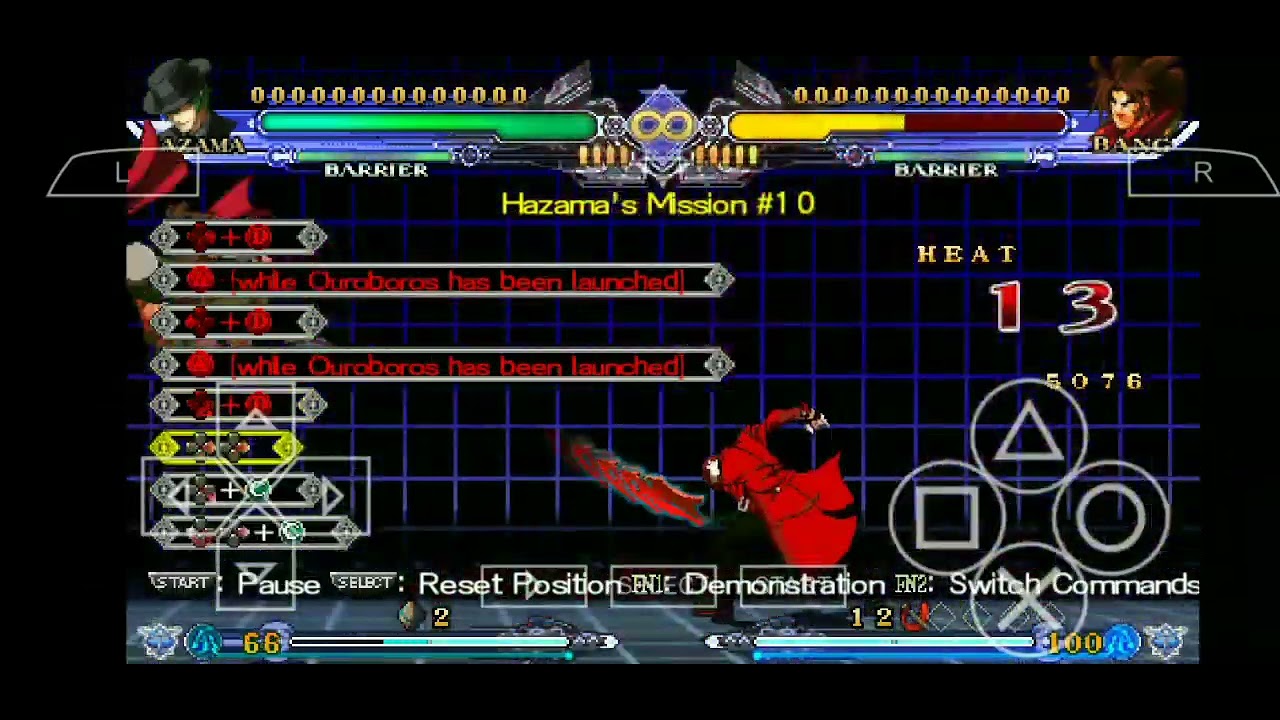 Hazama Combo Challenge#10 - BBCS2 - YouTube