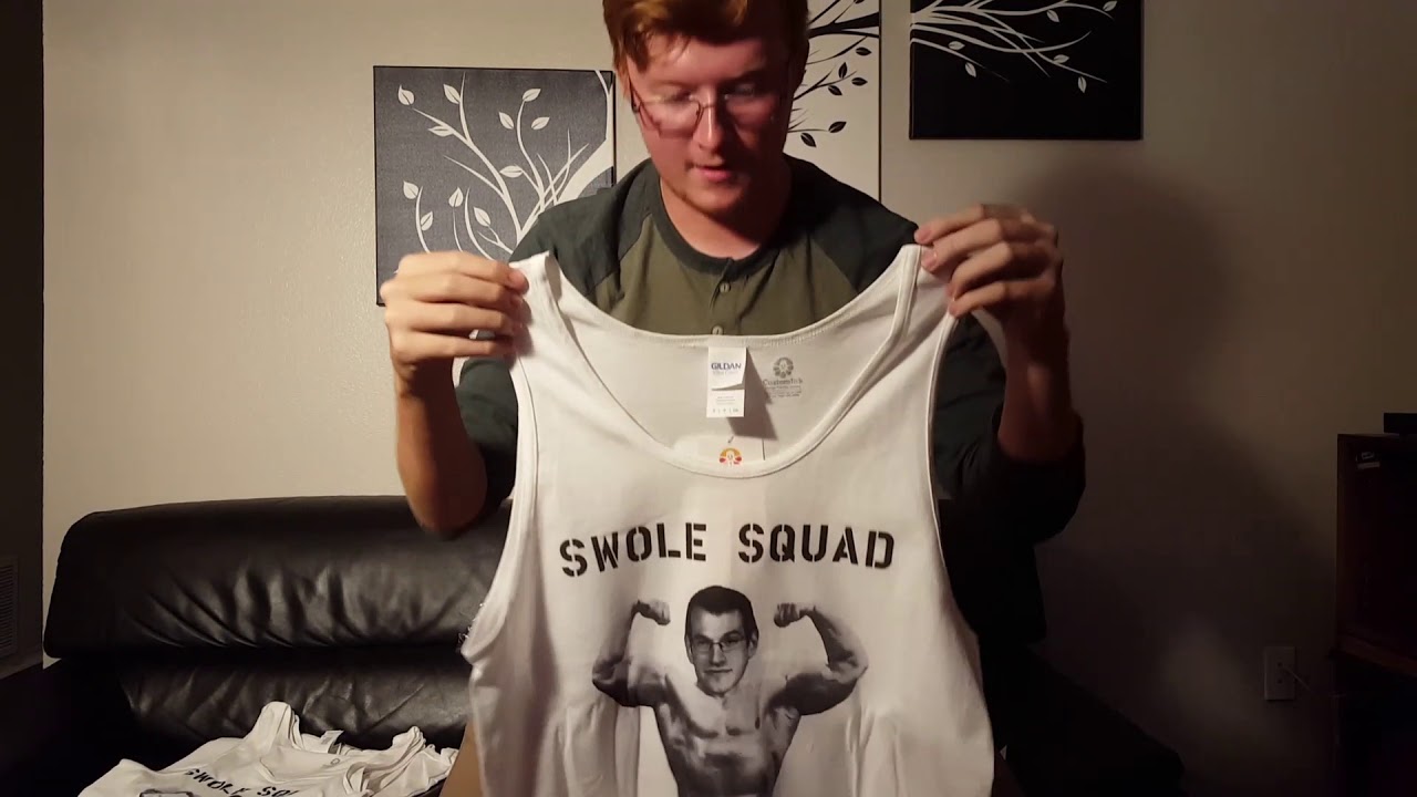 Swole Squad Shirts Unboxing - YouTube