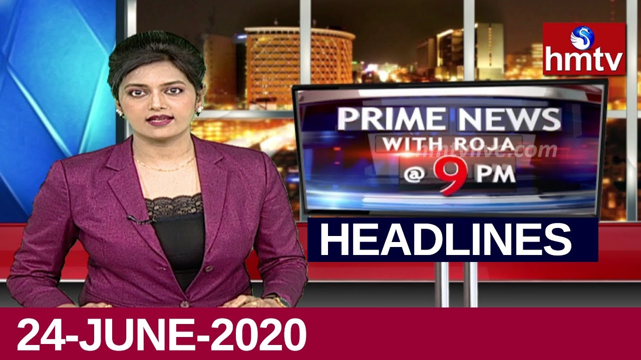 Headlines | Prime News with Roja @ 9PM | hmtv - YouTube