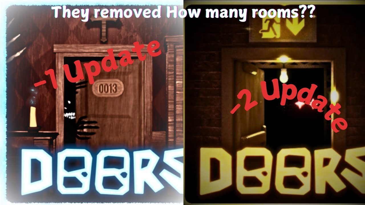 Things secretly removed in Roblox doors - YouTube