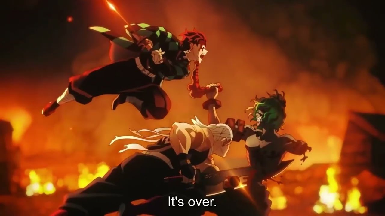 Demon Slayer season 2 Final Fight - YouTube