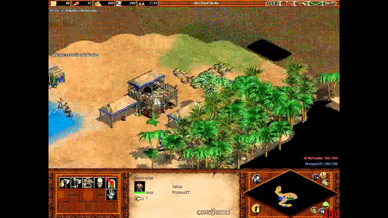 Aprender a jugar en Nomada - Land Nomad - PrysmaXT - Age of Empires II ...