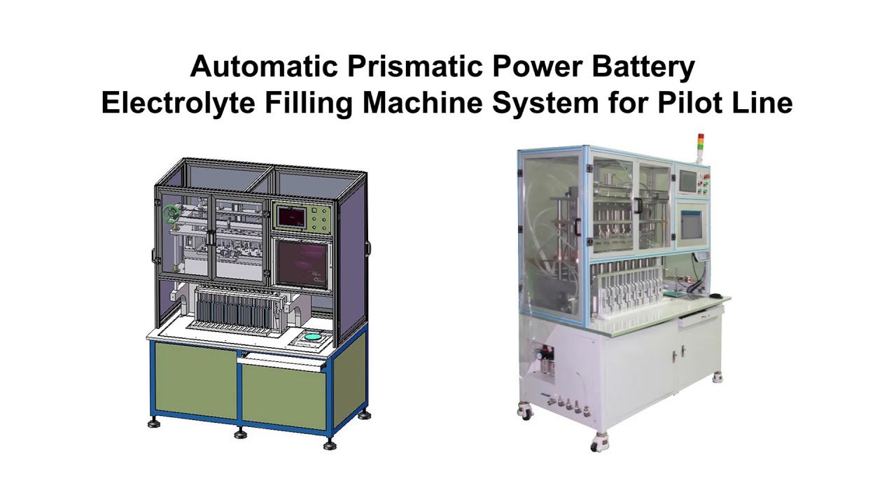 Automatic Prismatic Power Battery Electrolyte Filling Machine System ...