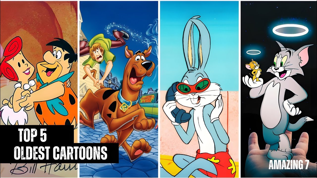 Top 5 Oldest Cartoon Characters - YouTube