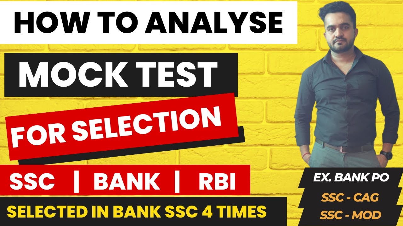 How to Analyse Mock Test | How to increase score in Mock Test | Sumit ...