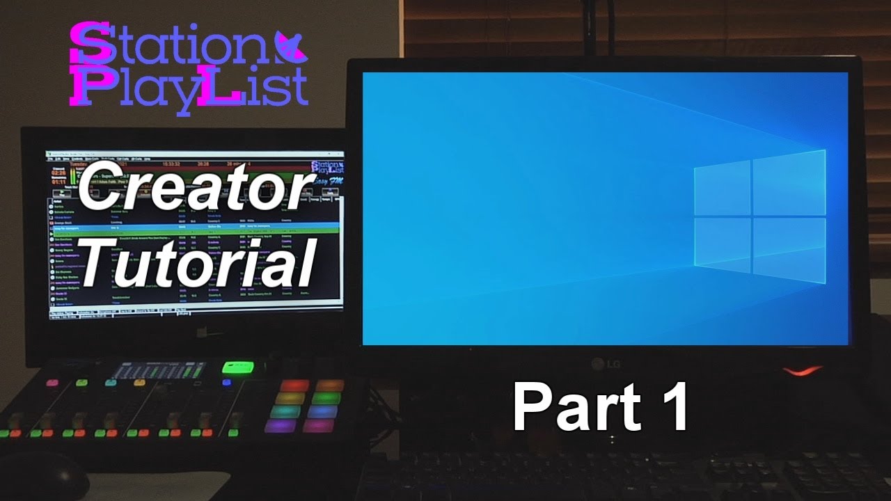 StationPlaylist Creator 6 Tutorial Part 1 - YouTube
