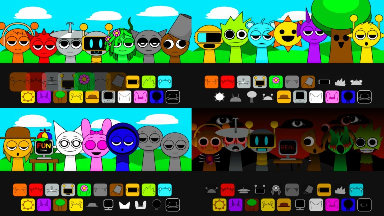 Incredibox Sprunki Durple Vs Incredibox Sprunki Horror Normal Version ...